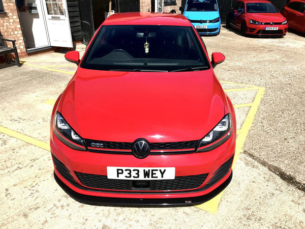 Volkswagen Golf MK7 GTD - V1 Front Splitter – Aspired Performance Limited